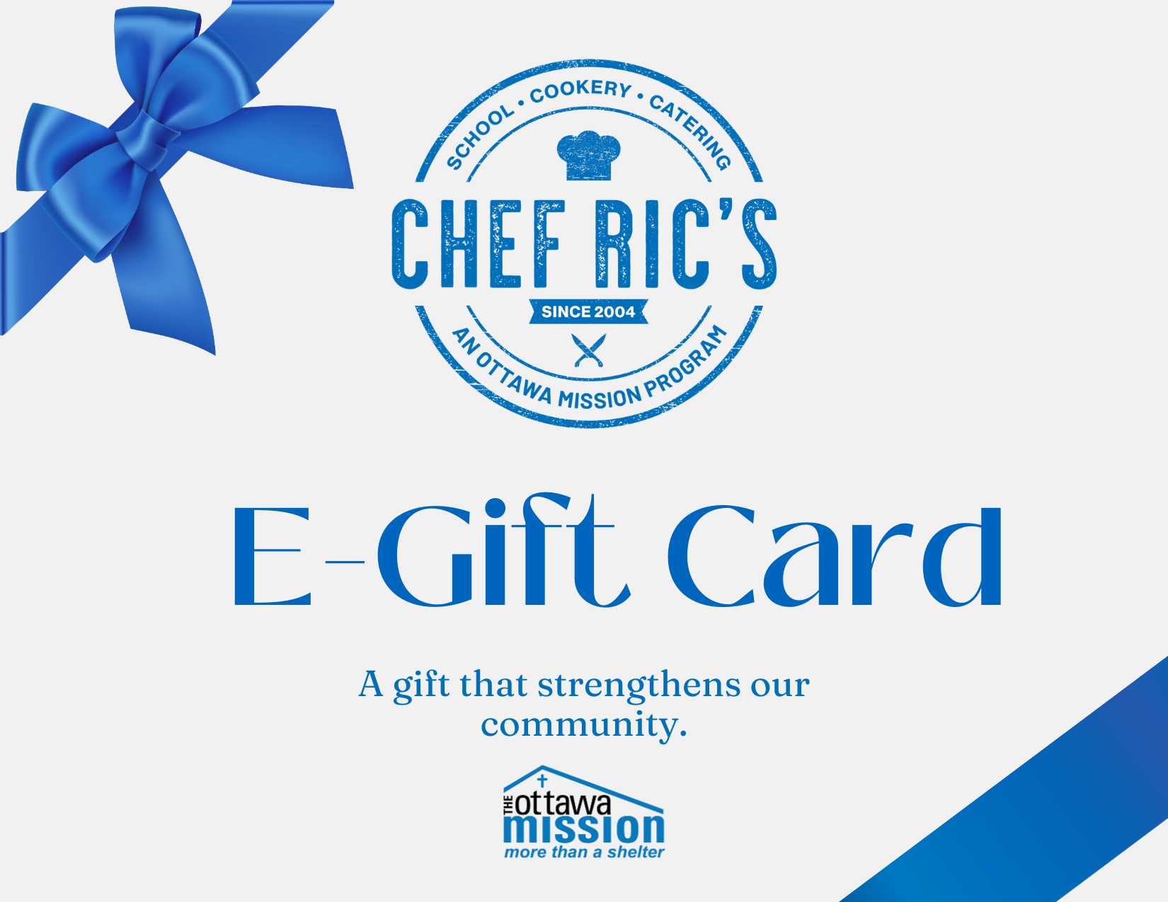 Chef Ric's E- Gift Card – Chef Ric’s